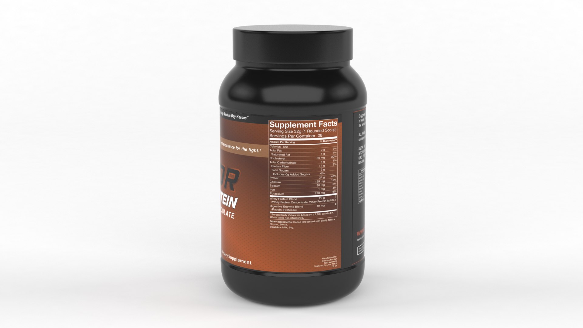 3D Protein Powder Model - TurboSquid 1861667