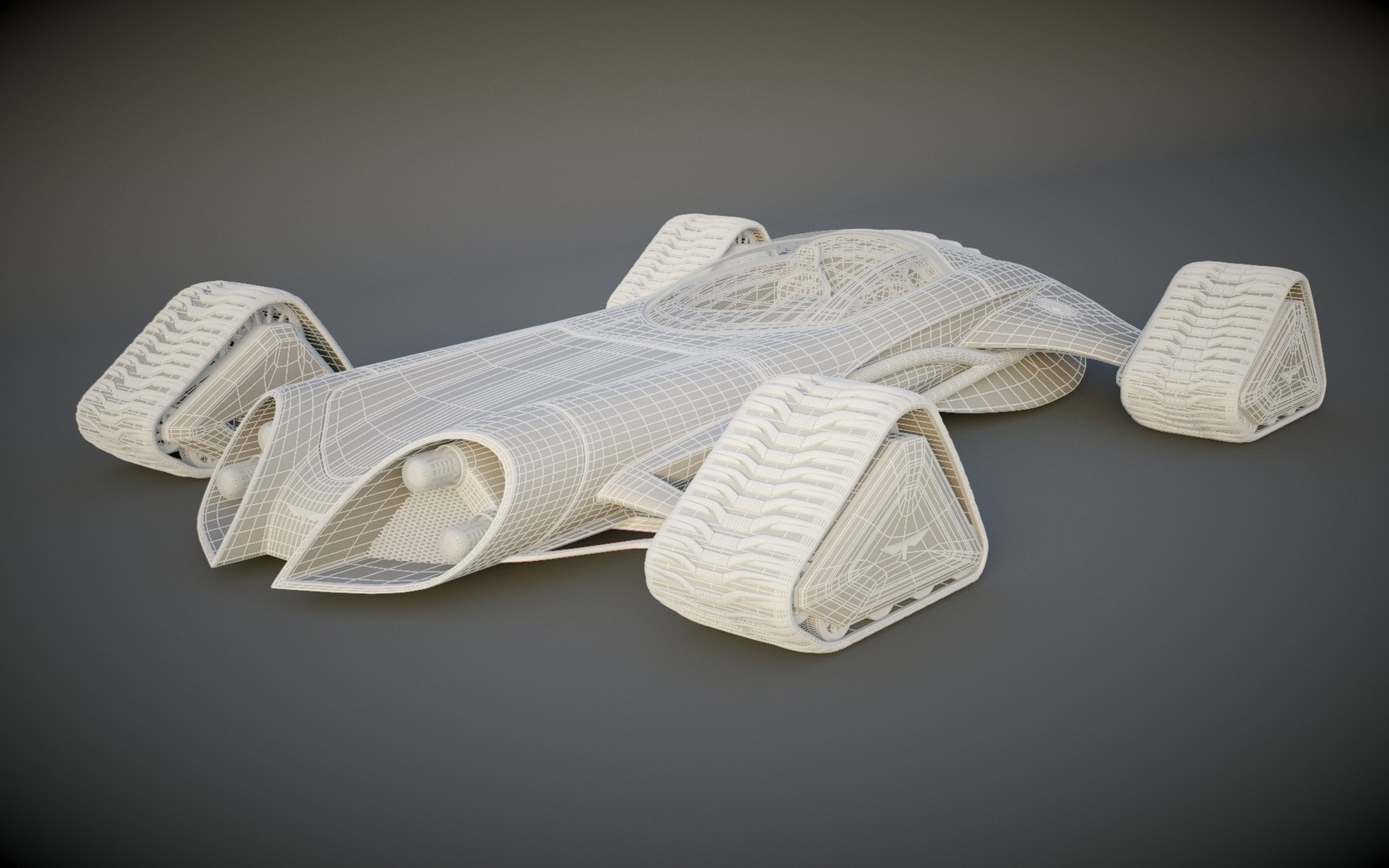 3d Snow Designed Tracks