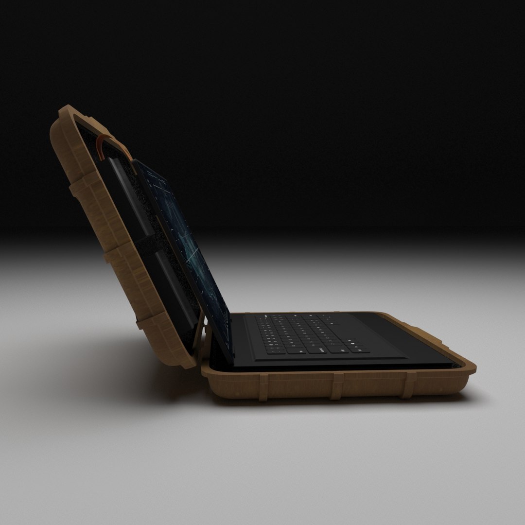 3D Military Laptop model - TurboSquid 2162782