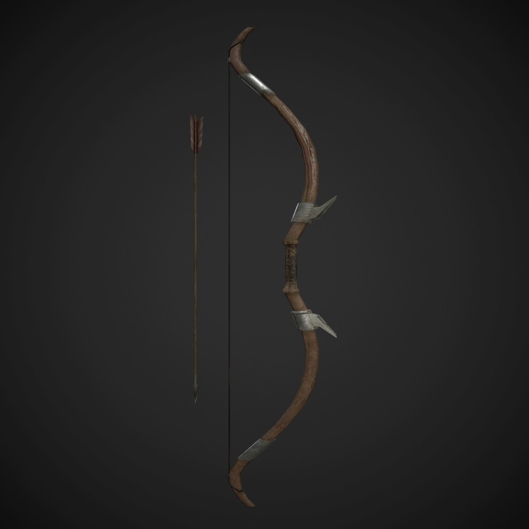 3d Model Longbow Bow