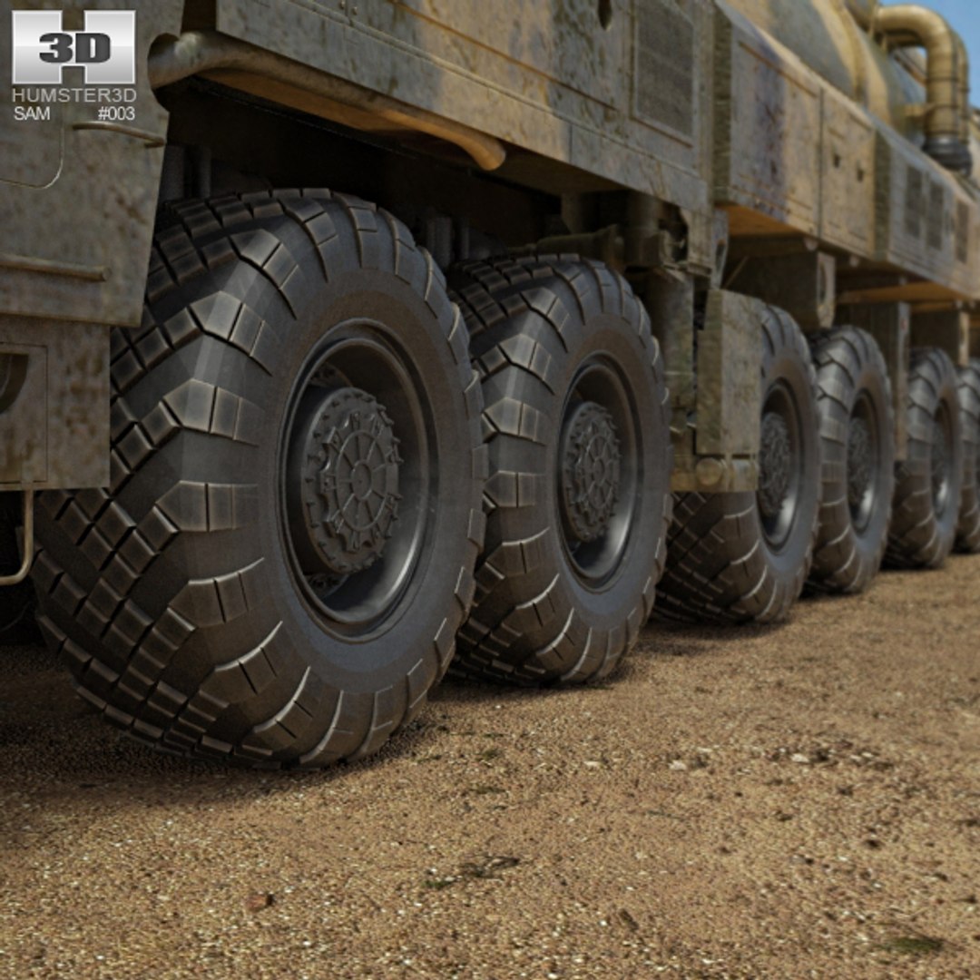 Topol topol-m m 3D model - TurboSquid 1233817