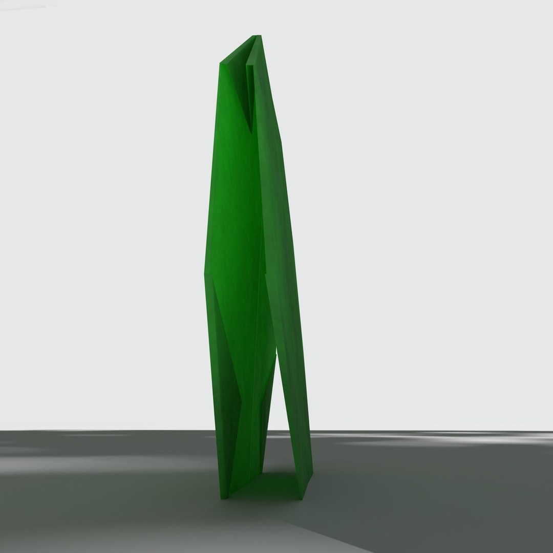 Ready Origami Bush 3D - TurboSquid 1389377