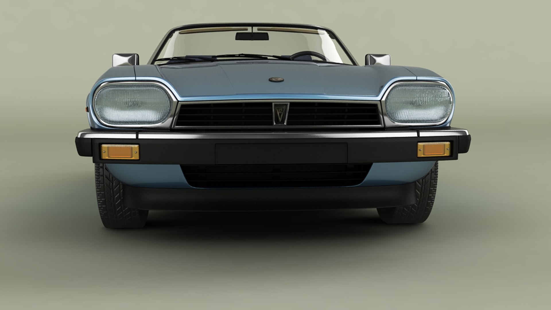 Jaguar XJ-S Cabrio 3D Model - TurboSquid 2090552