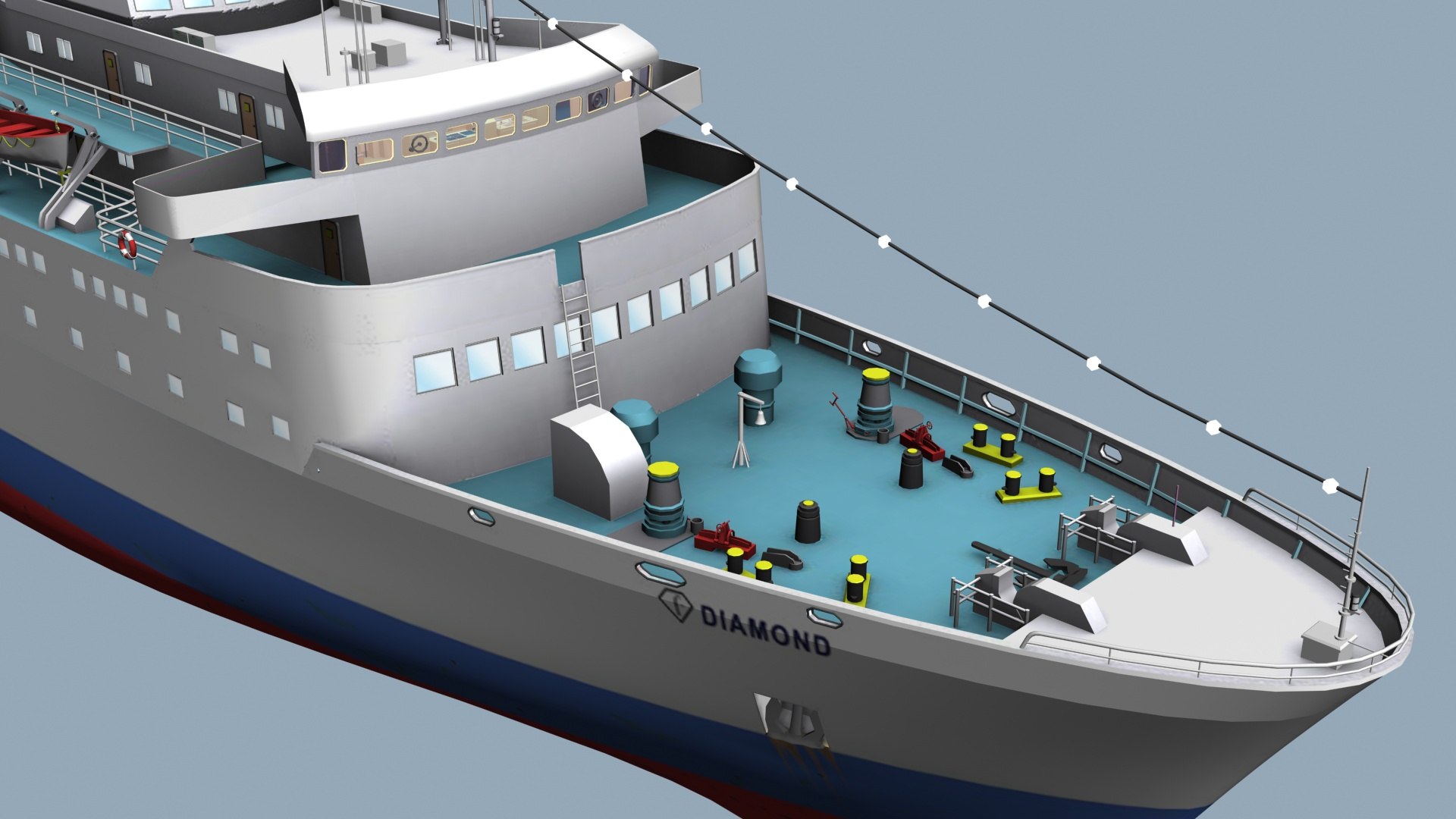 3D F Diamond Ship - TurboSquid 1657024