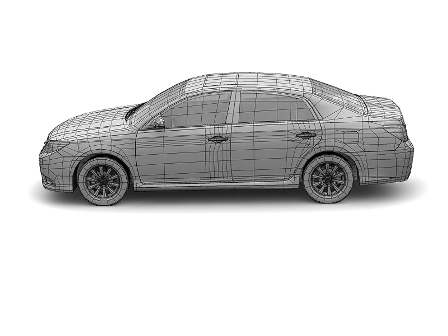 2011 Avalon 3d Model