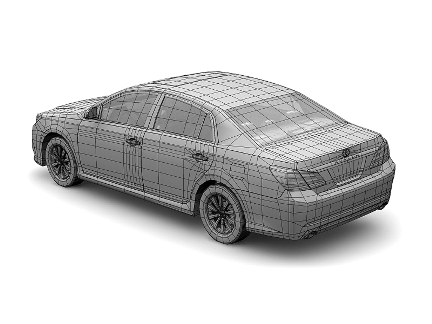2011 Avalon 3d Model