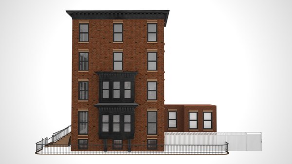 10 Brooklyn Buildings 3d Model Turbosquid 1951807