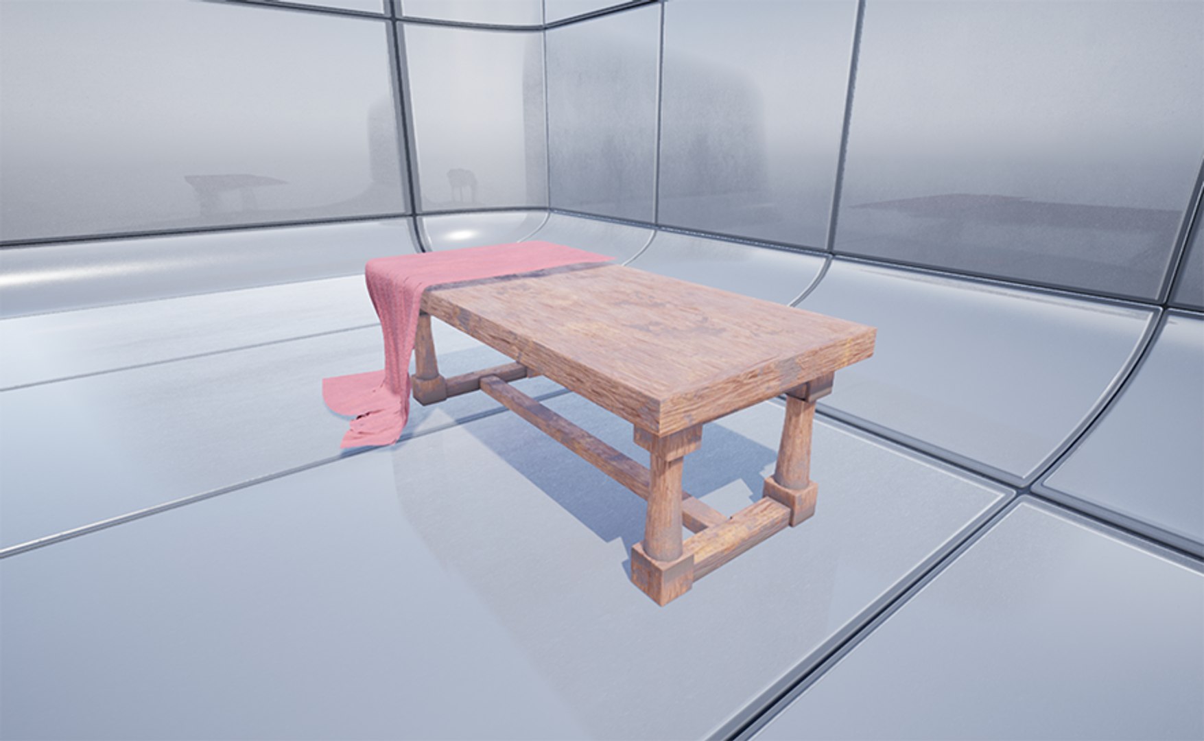 3D Table Environment Model - TurboSquid 1407302