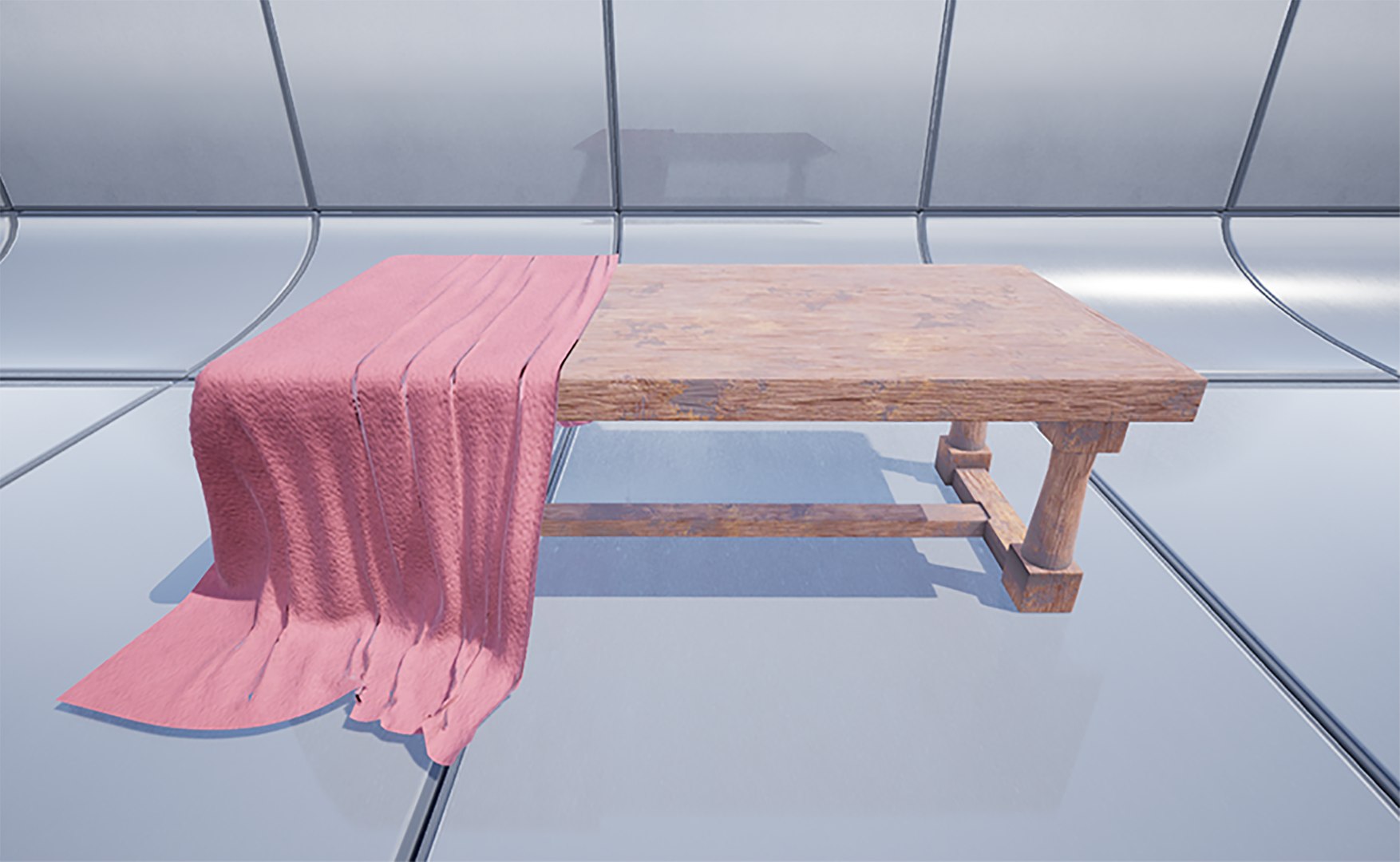 3D Table Environment Model - TurboSquid 1407302