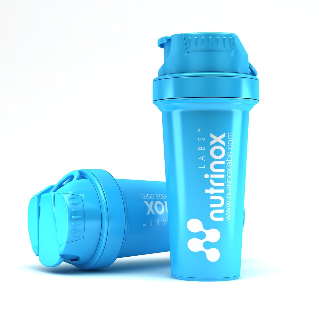 3d Blue Shaker