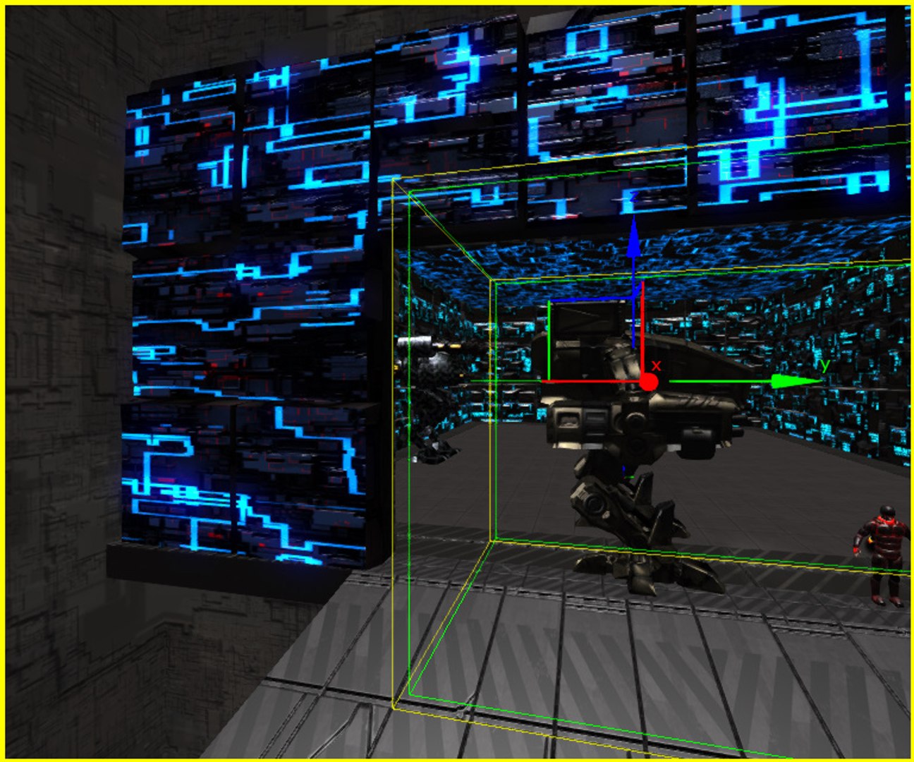 3D Mech Greebled Hangar - TurboSquid 1275136