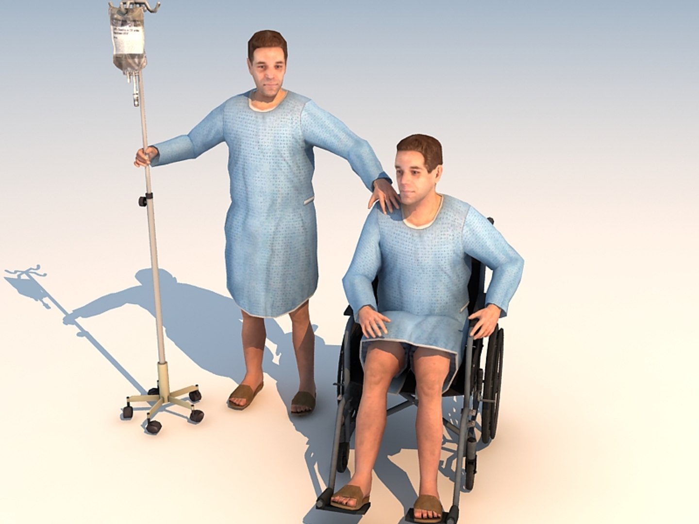 Games Patient 3d Model