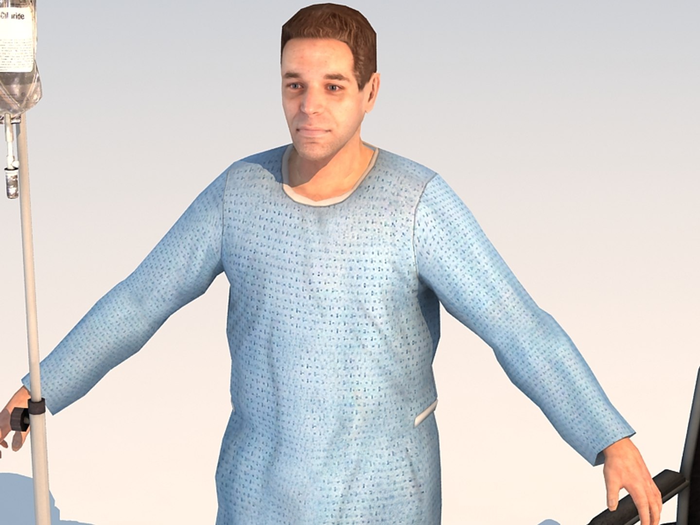 Games Patient 3d Model