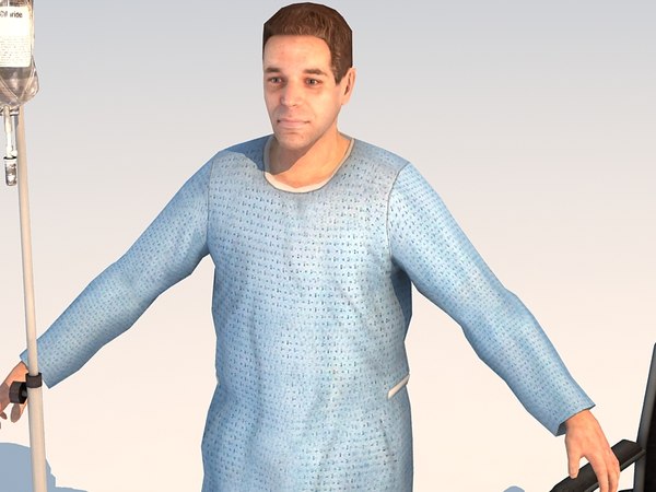 games patient 3d model