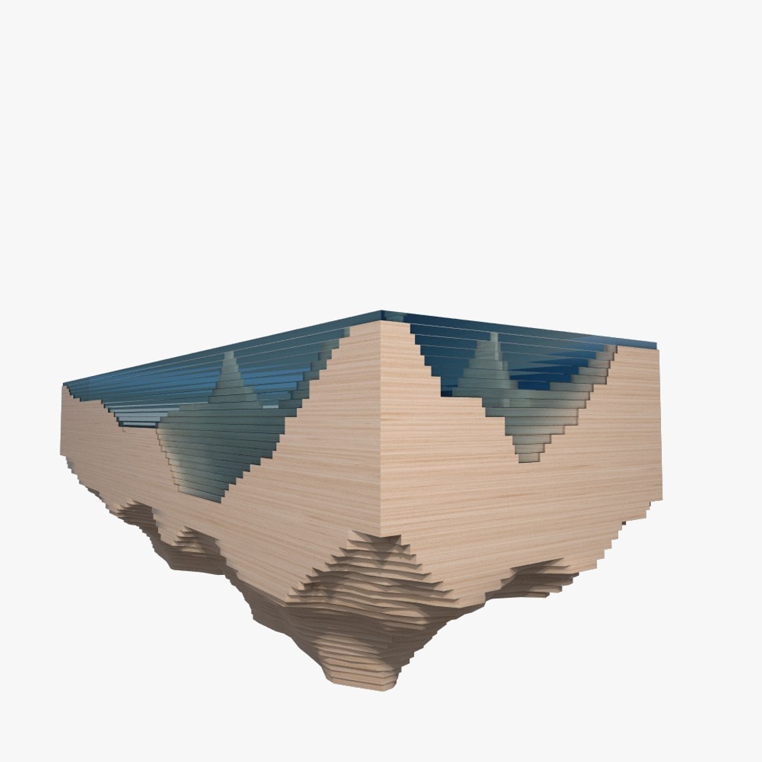 Max Abyss Table Glass