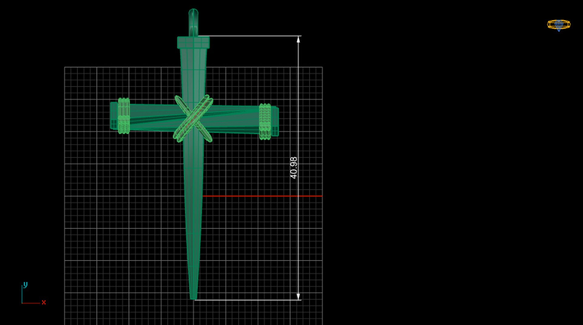 3D Cross - TurboSquid 1549232