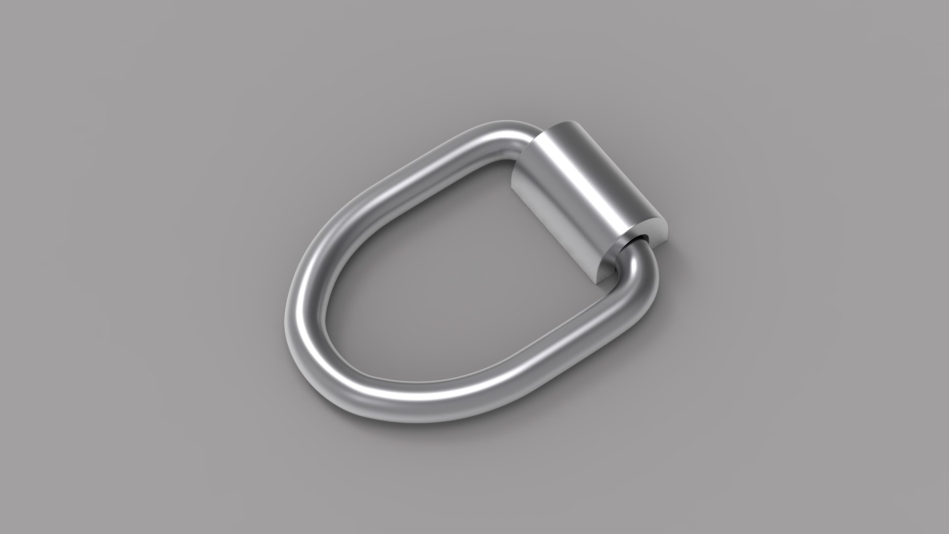 3d Model Duty Tie-down D-ring