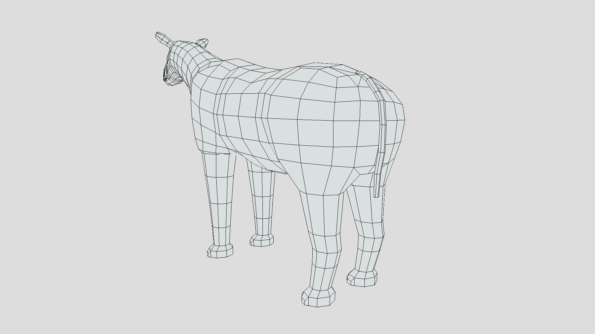 Low Poly Cartoon Paraceratherium 3D model - TurboSquid 1846433