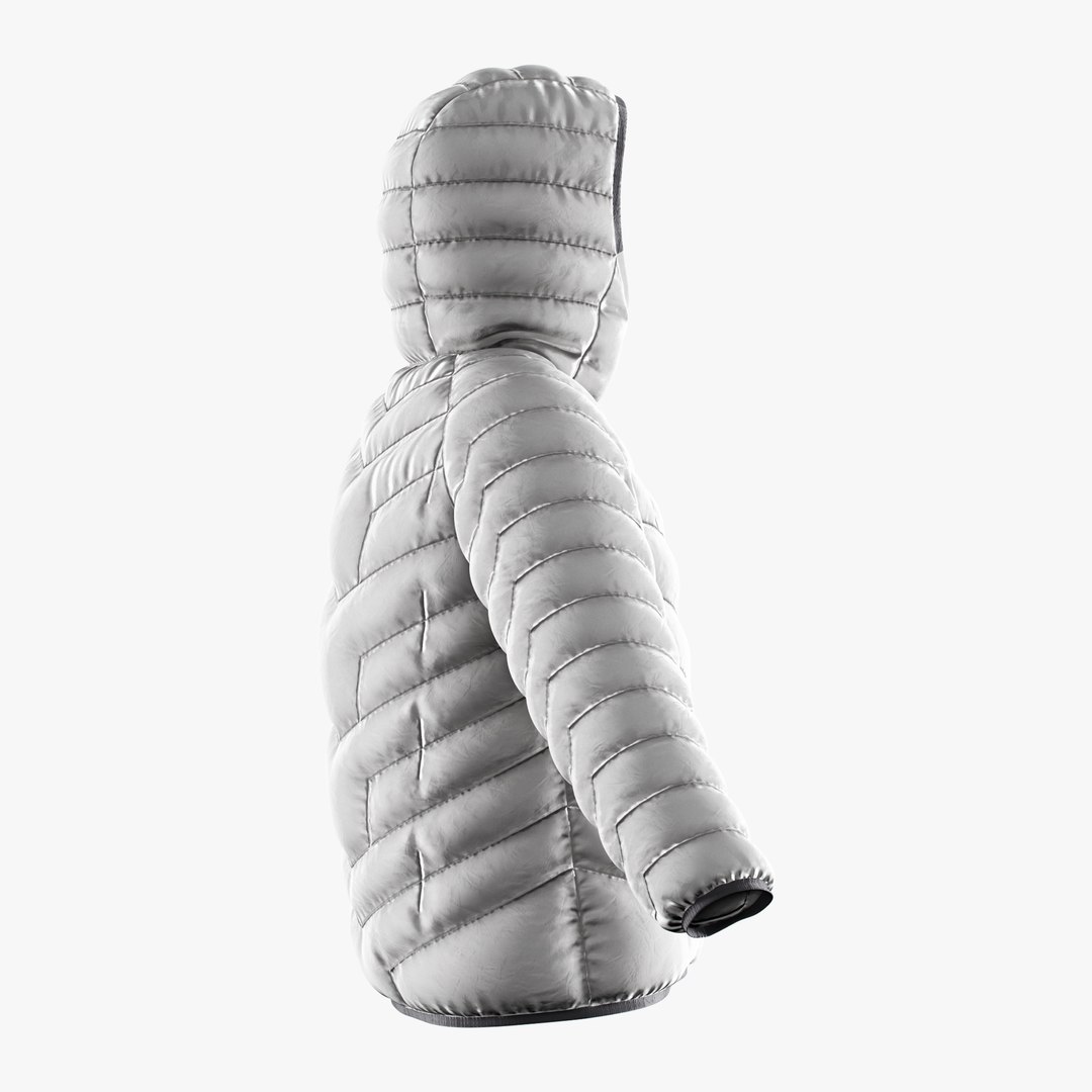 3D Down Jacket Sw Male - TurboSquid 2199716