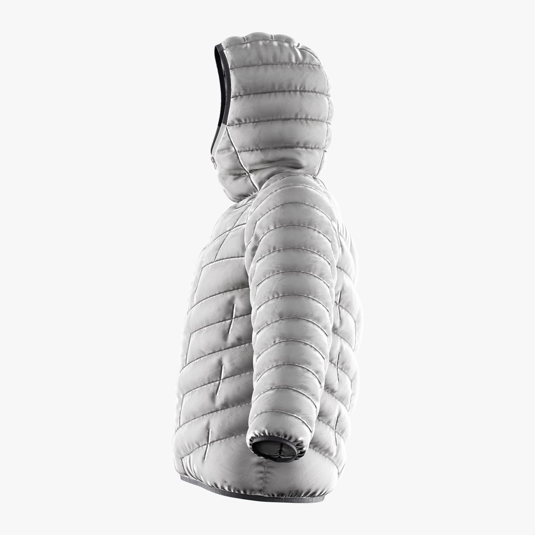 3D Down Jacket Sw Male - TurboSquid 2199716