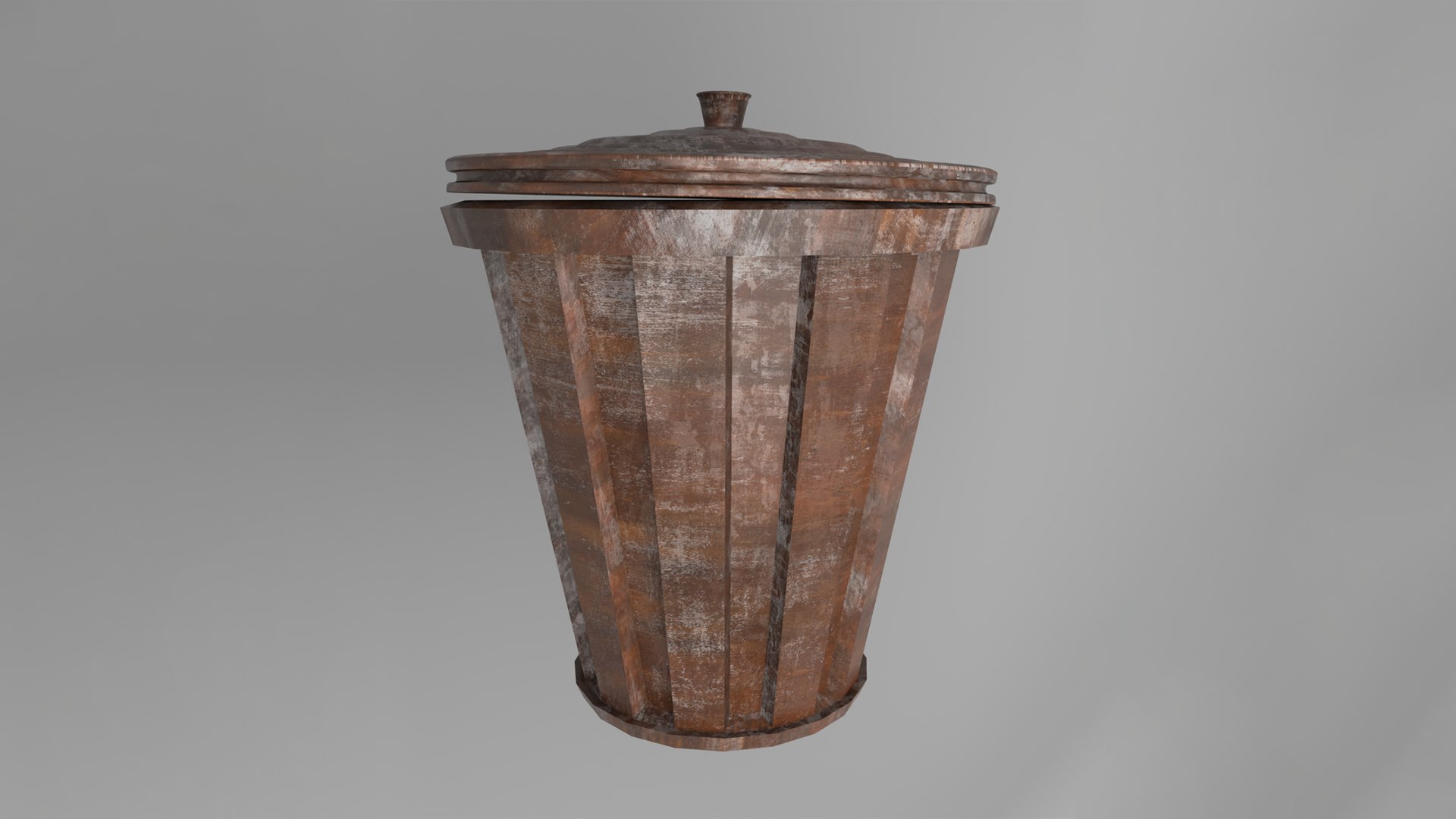 3D Textured Dustbin - TurboSquid 2074799
