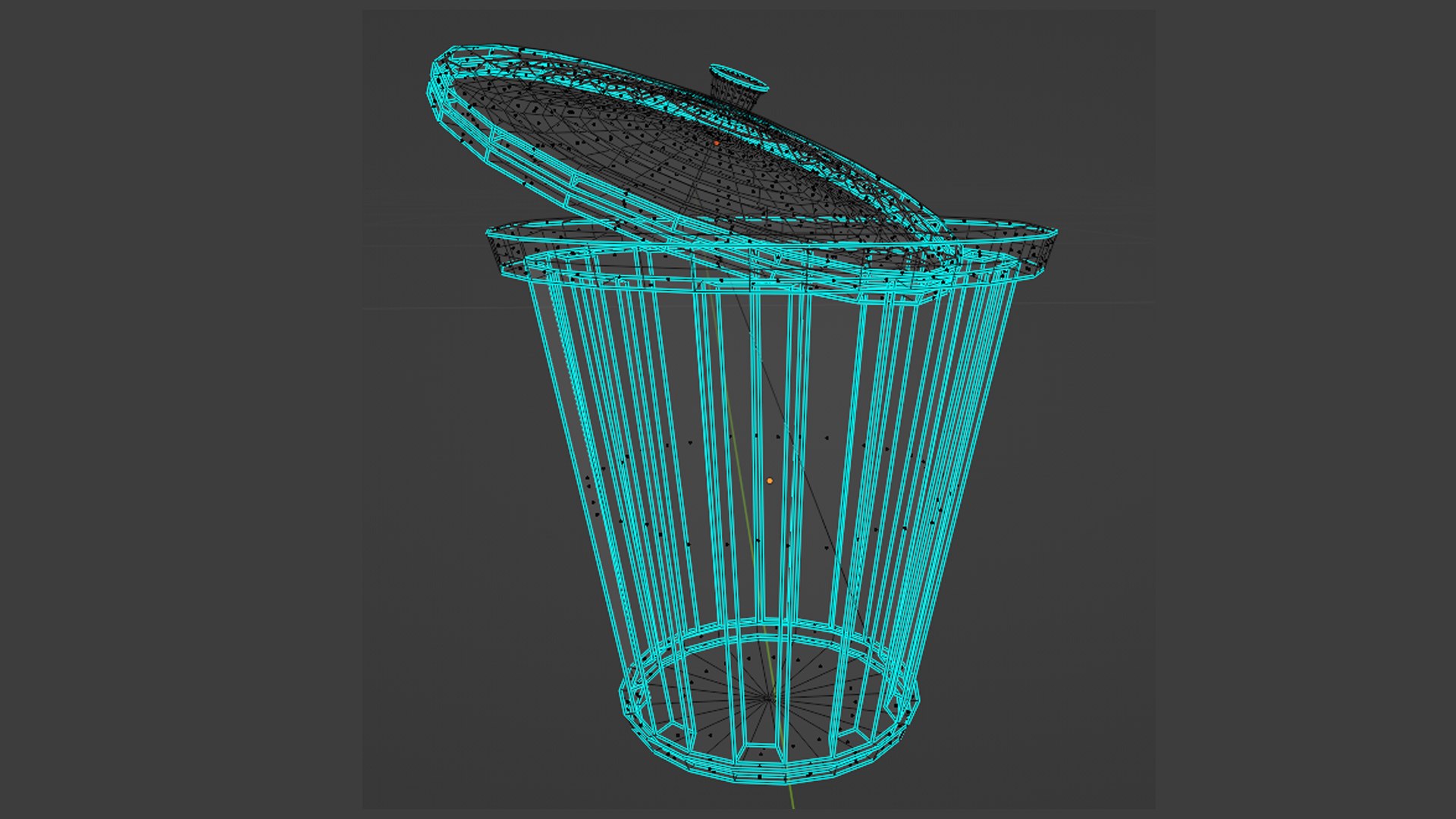 3D Textured Dustbin - TurboSquid 2074799