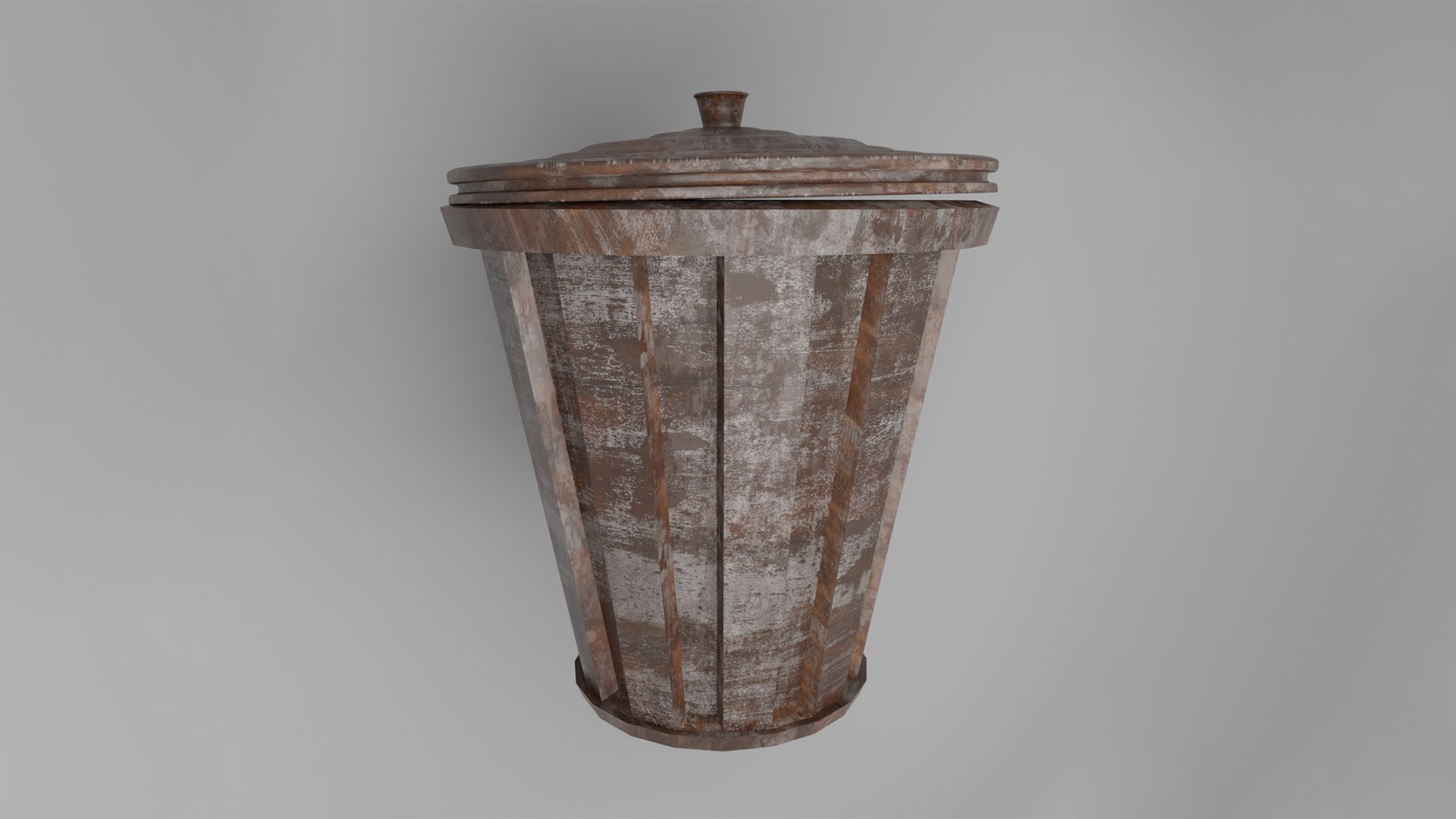 3D Textured Dustbin - TurboSquid 2074799