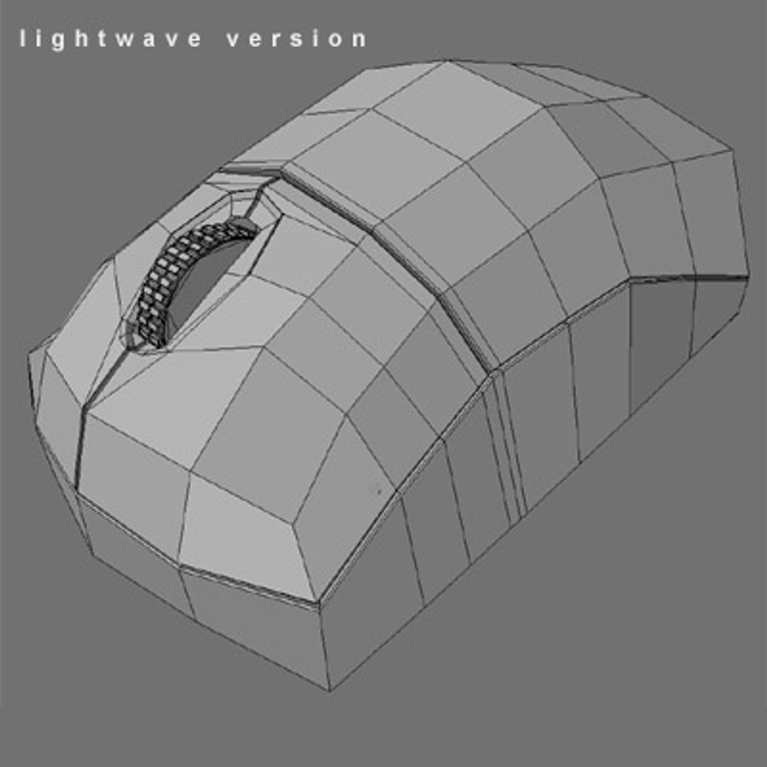 pc mouse 3d model