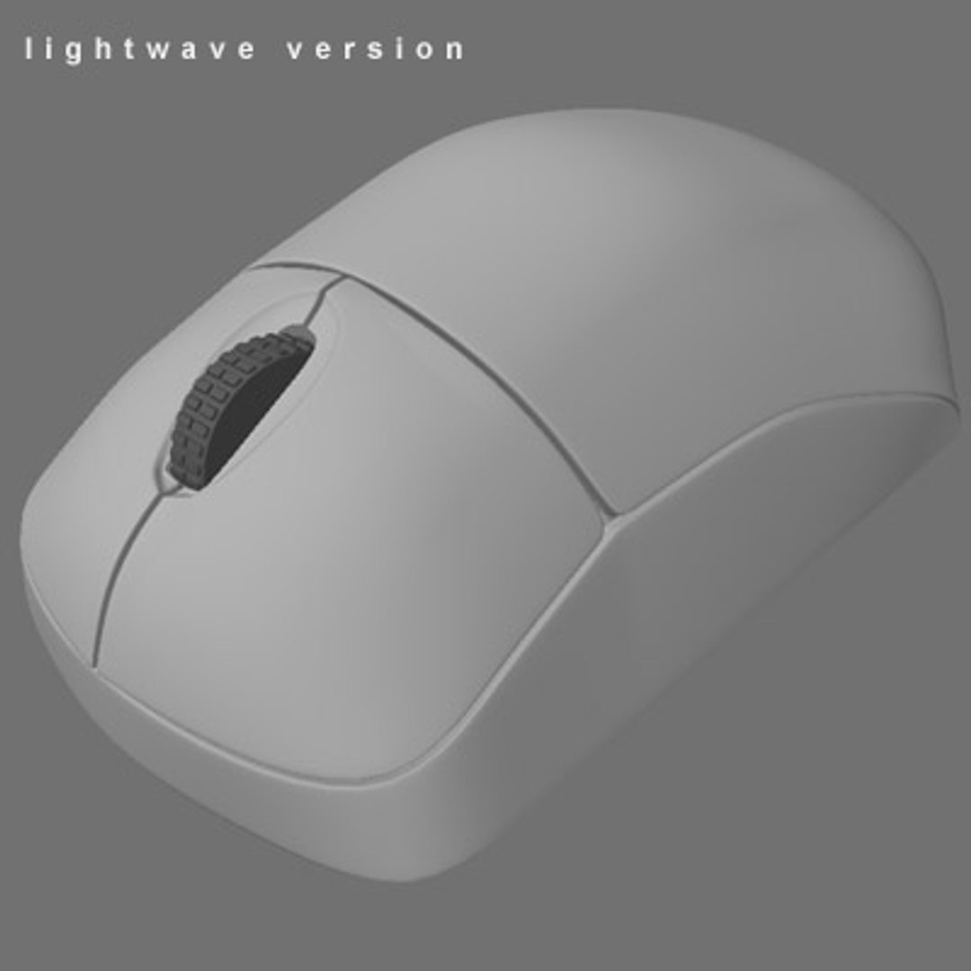 pc mouse 3d model