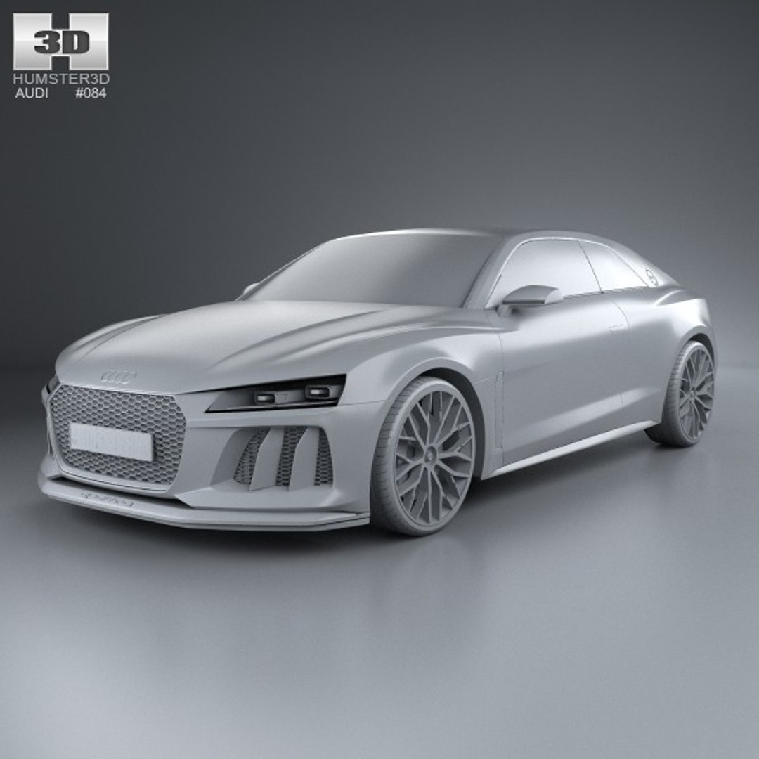 3d audi sport laserlight