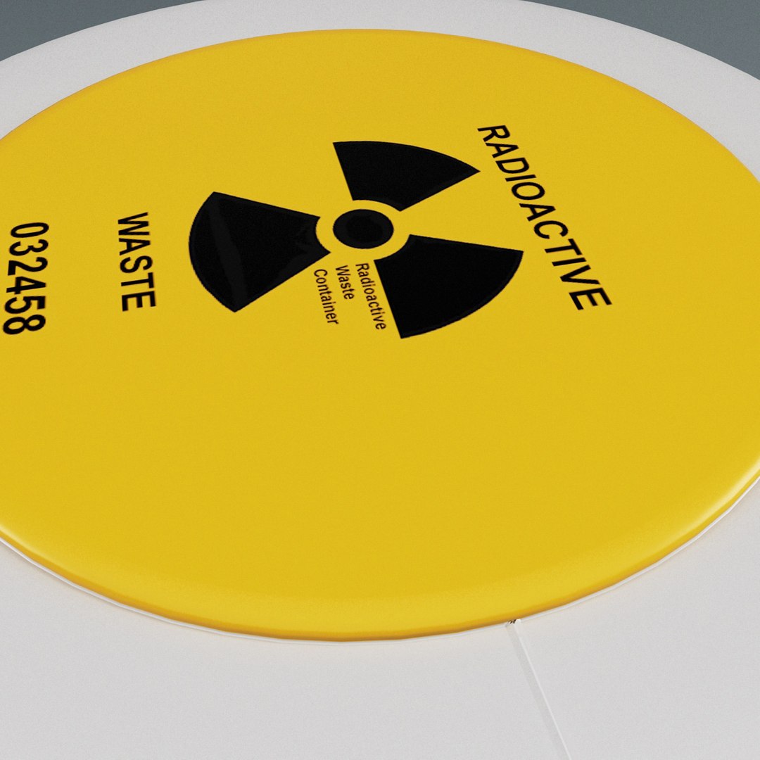 3d model nuclear barrel