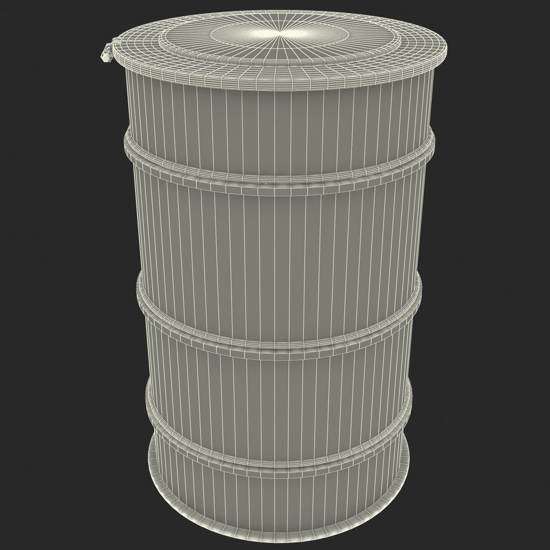 3d model nuclear barrel