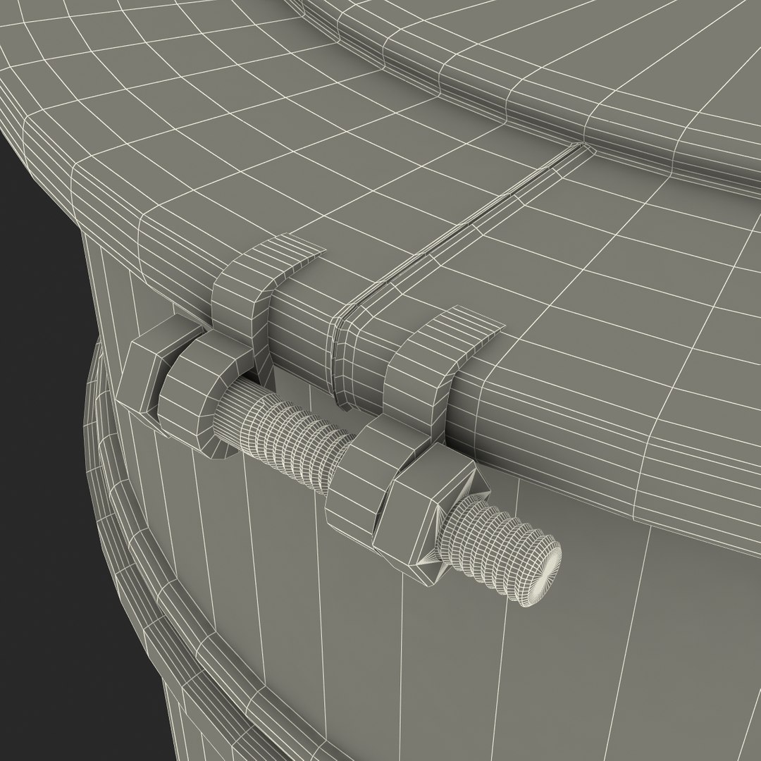 3d model nuclear barrel