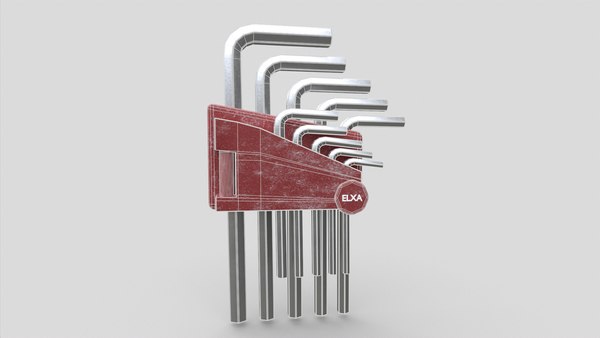 3D model Allen Key Tool - TurboSquid 1888937