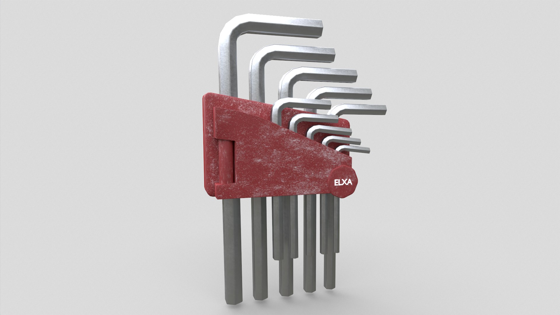 3D Model Allen Key Tool - TurboSquid 1888937