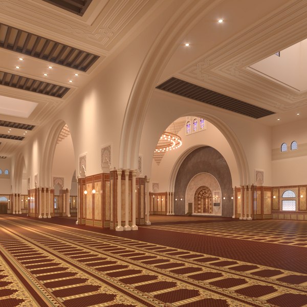 Mosque Interior 3D Models for Download | TurboSquid