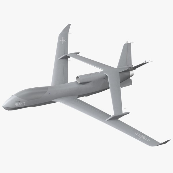 成都香龍 WZ7 UAV フライト3Dモデル - TurboSquid 1882210