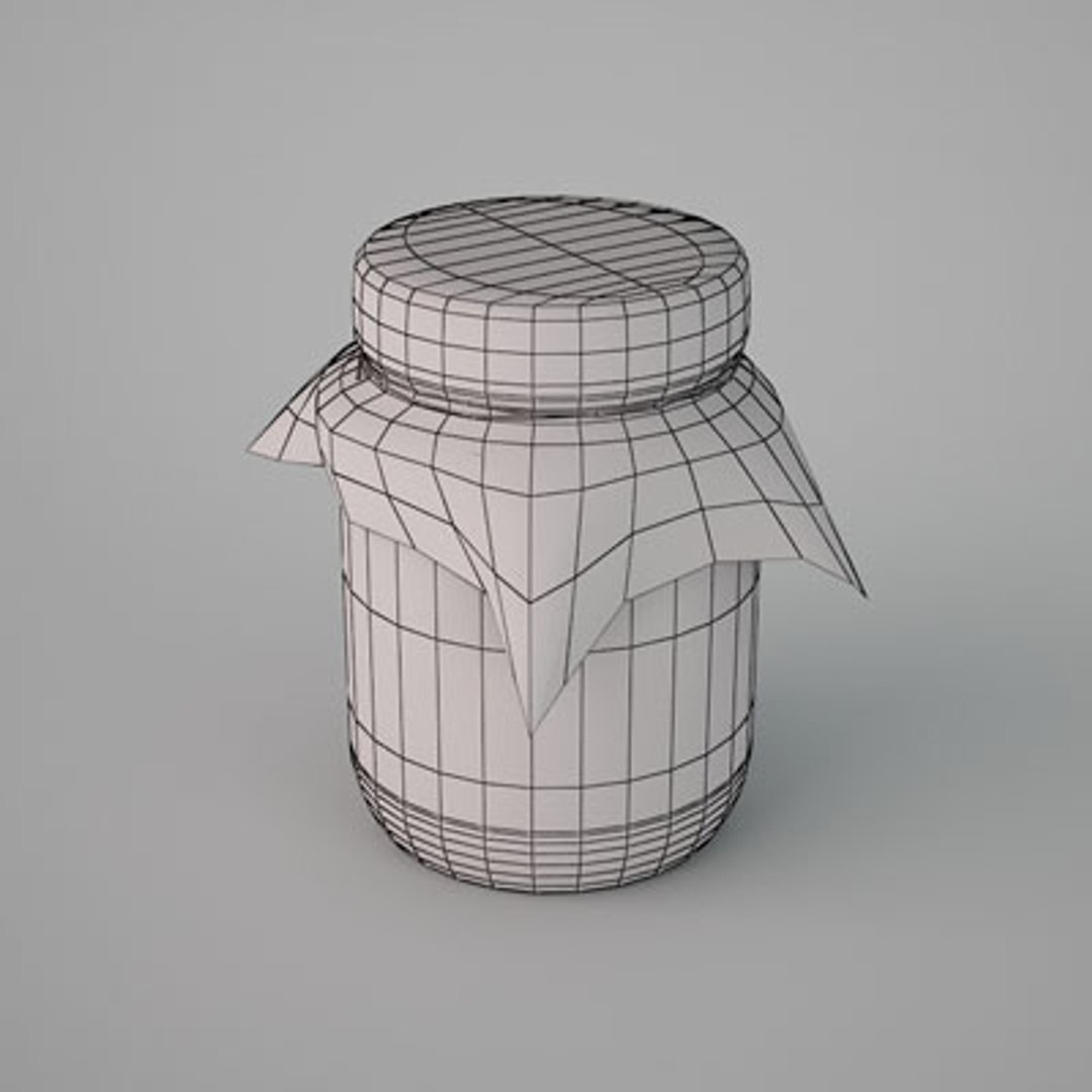 3d jam jar