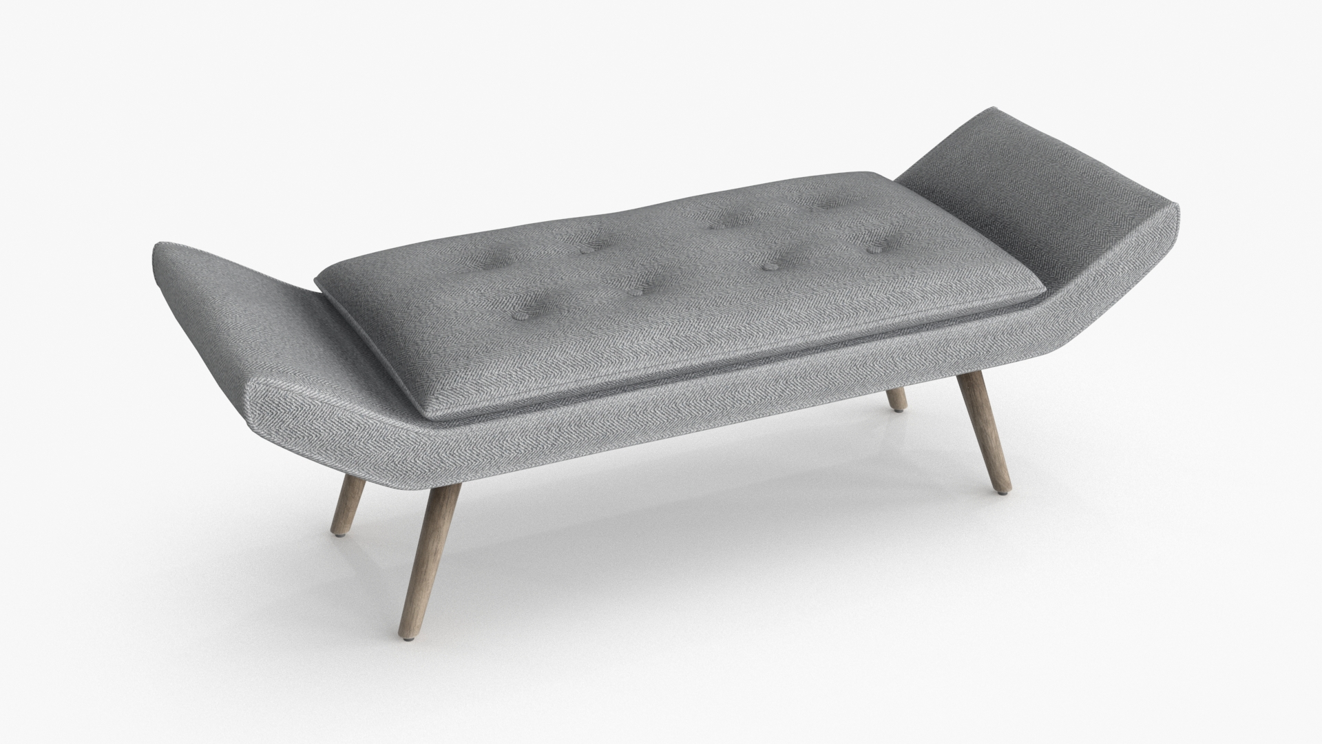 Bench Grey 3D - TurboSquid 2337939