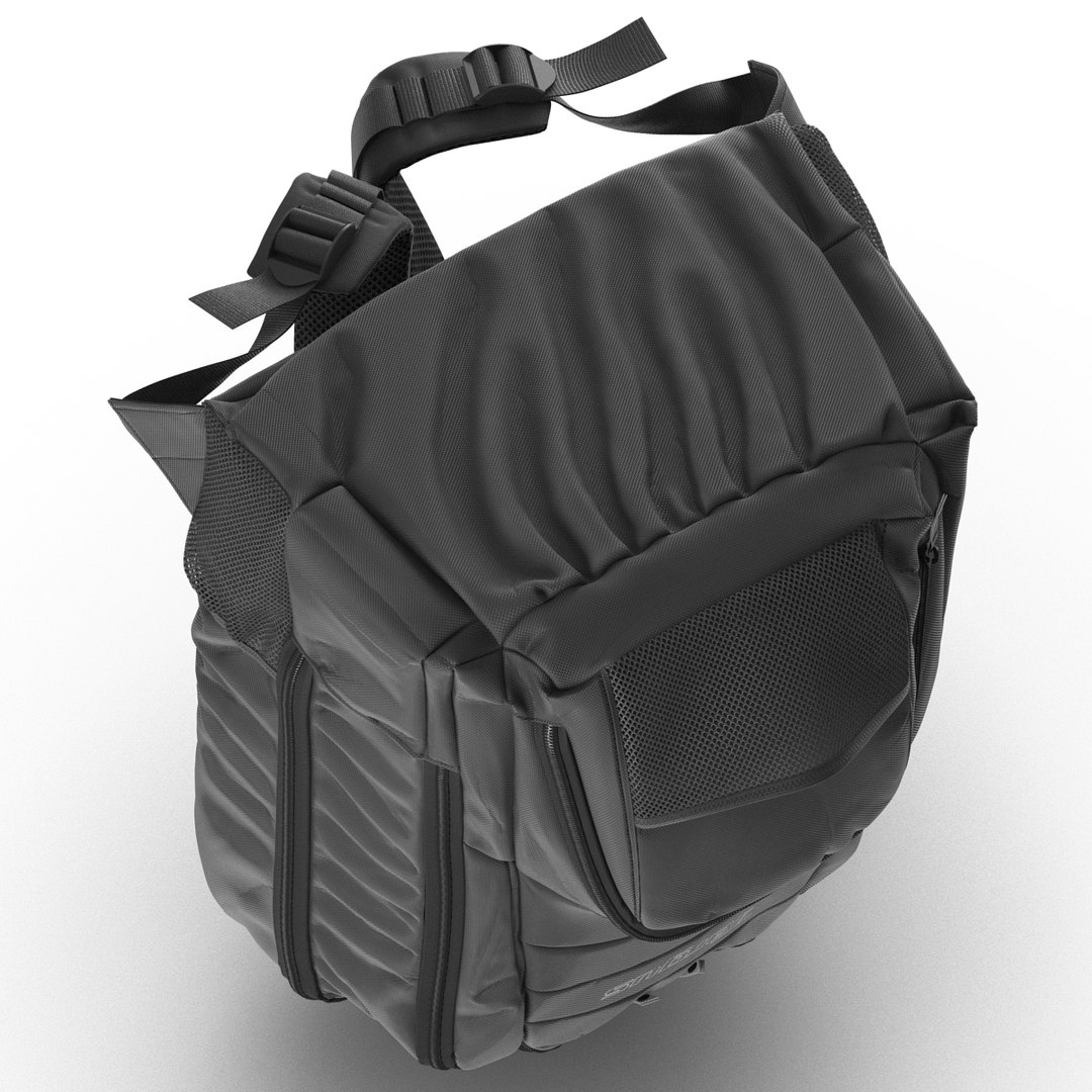 backpacks 3 modeled 3d model