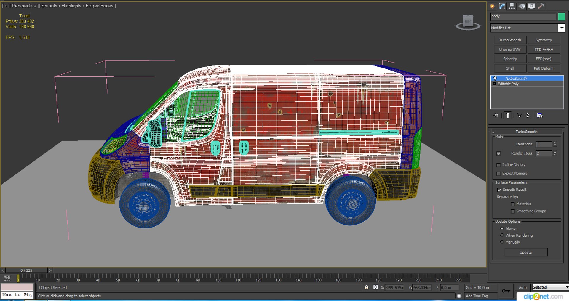 Rusty van 3D model - TurboSquid 1381823