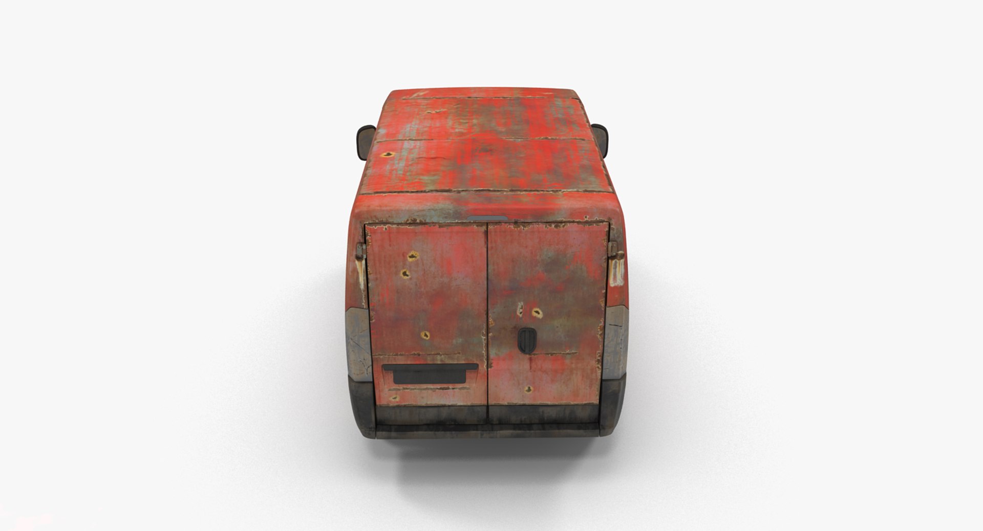 Rusty van 3D model - TurboSquid 1381823