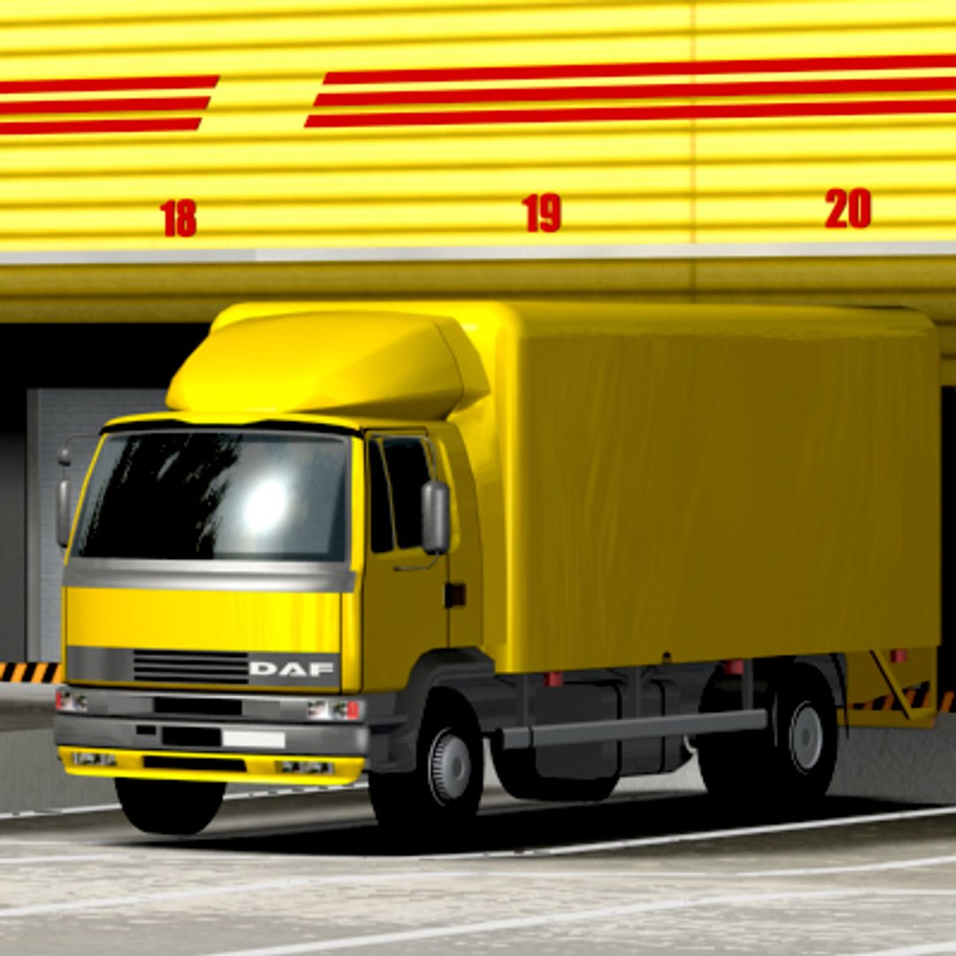 Logistic Center 3d Model