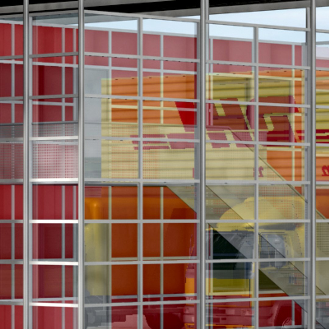 Logistic Center 3d Model