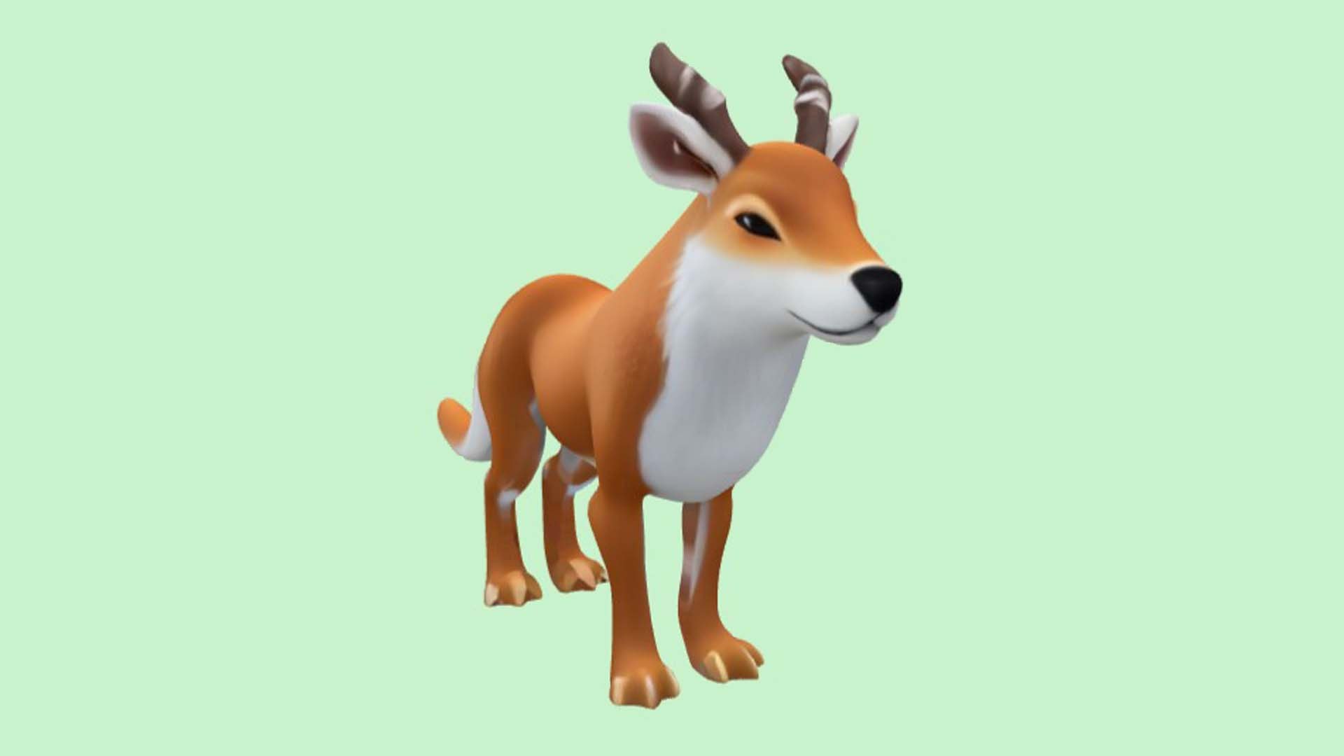3D Stylized Deer With Horns 3d Modeling Model - TurboSquid 2300287