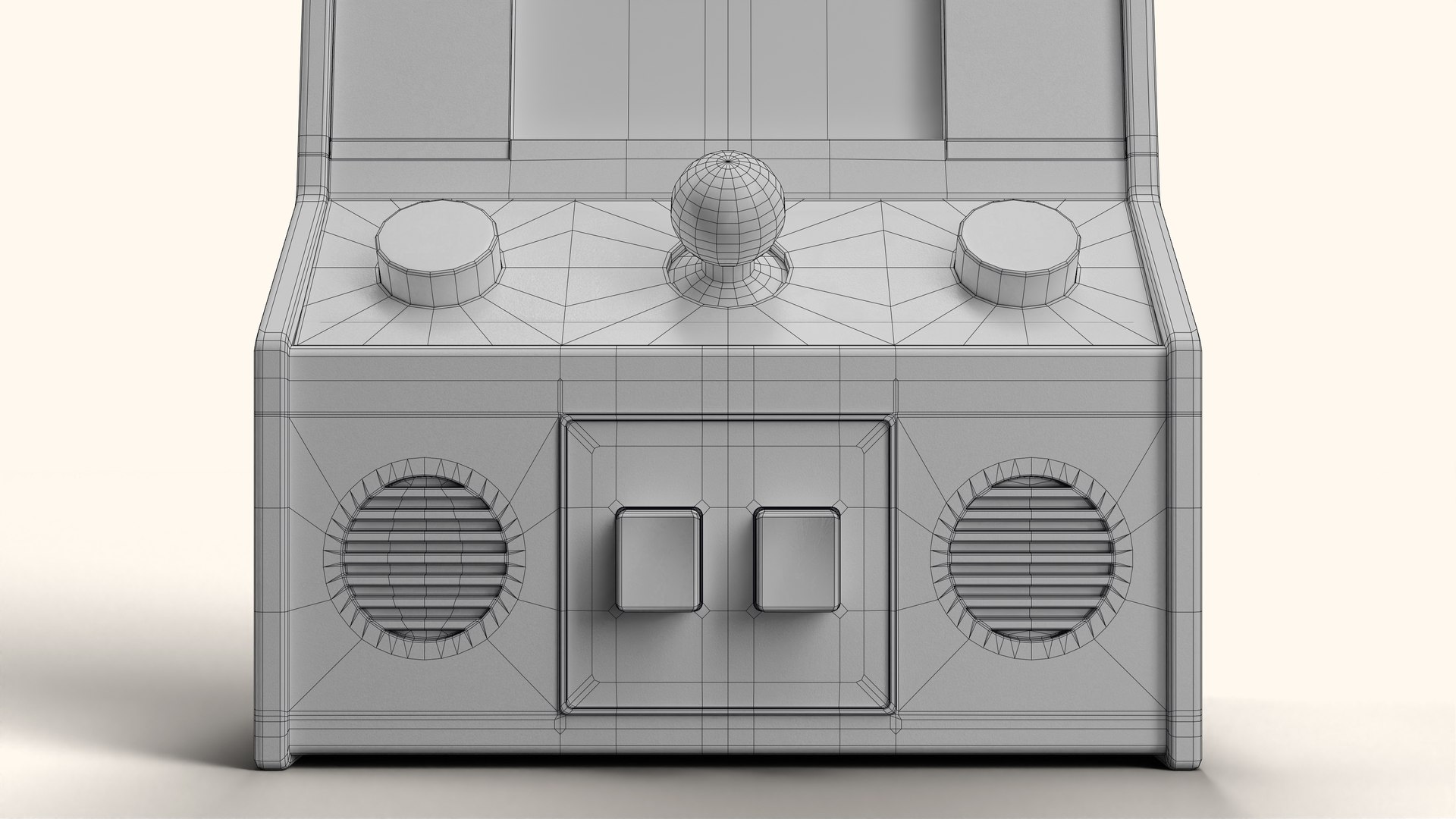 3D Ms Pacman Mini Arcade Machine Portable Device - TurboSquid 2070622