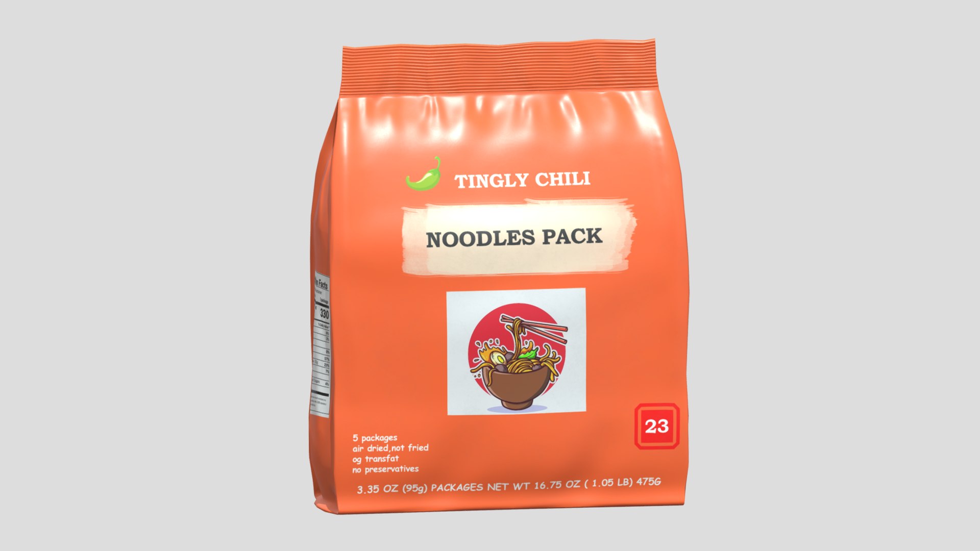 3D Model Noodles Pack 03 Low Poly - TurboSquid 2274134