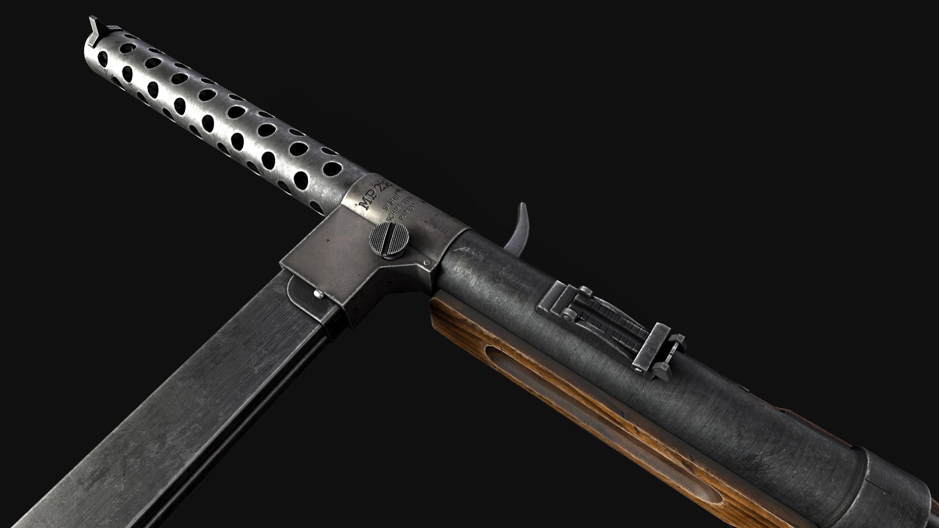 Mp28 Smg 3D Model - TurboSquid 1702084