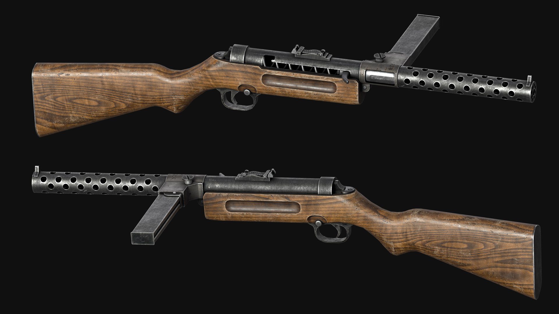 Mp28 Smg 3D Model - TurboSquid 1702084