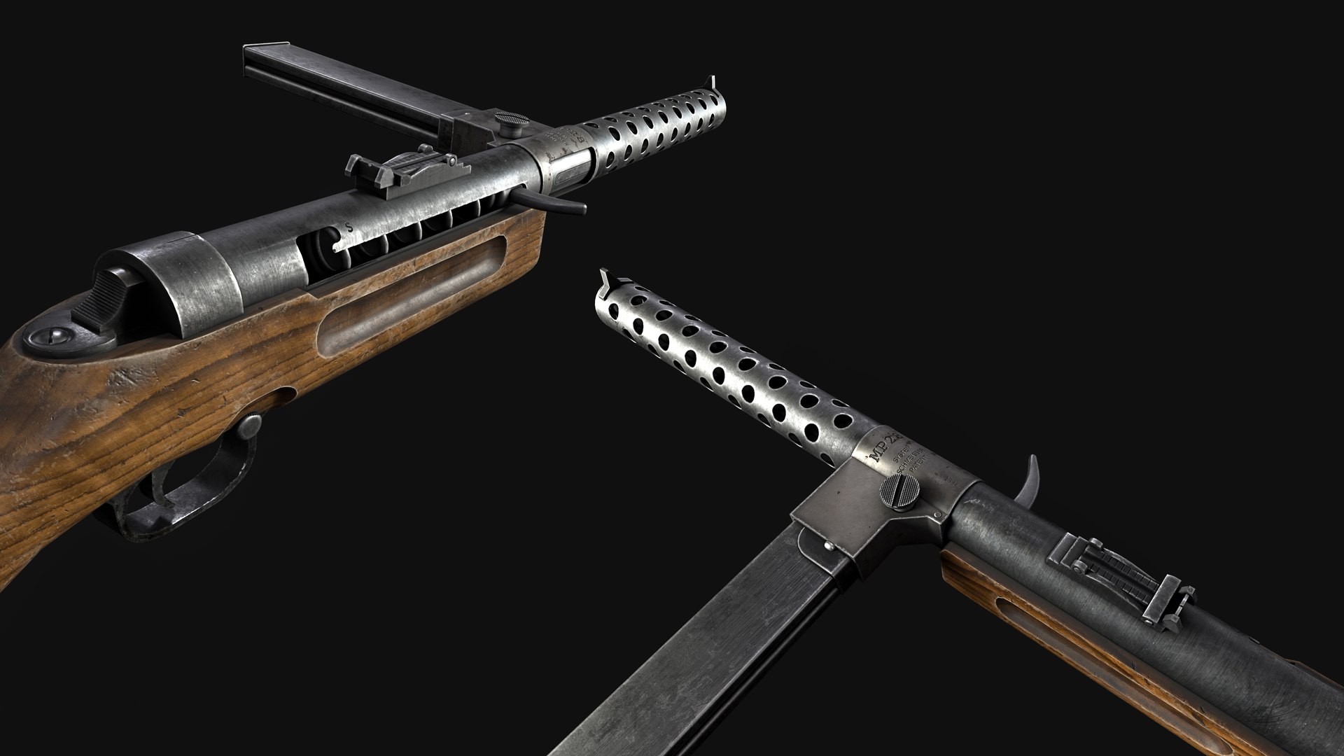 Mp28 Smg 3D Model - TurboSquid 1702084